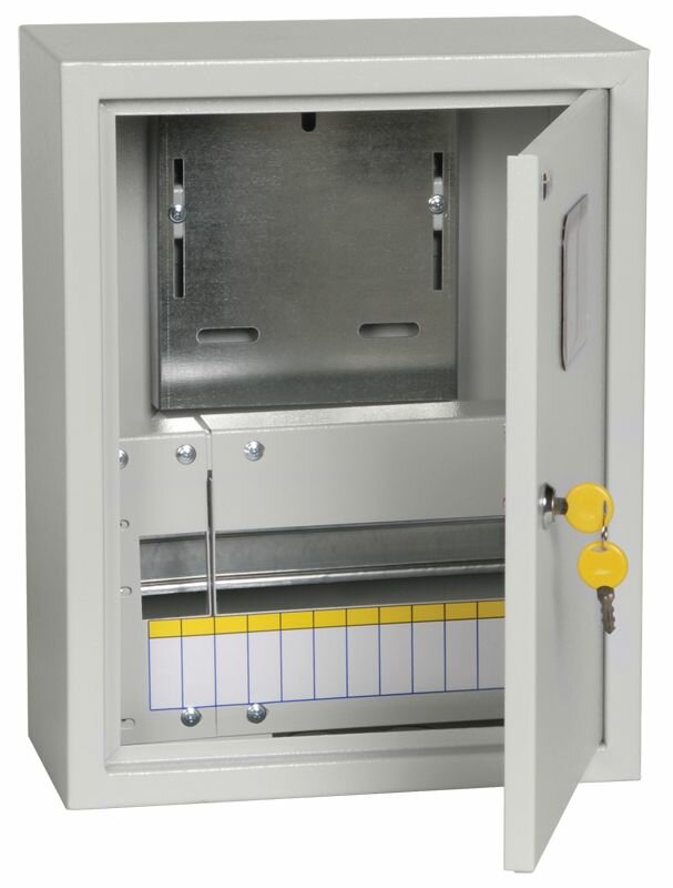 Щит распределительный IEK TITAN ЩУРн-1/12зо-1 36 УХЛ3 навесной серый (MKM25-N-12-31-ZO)