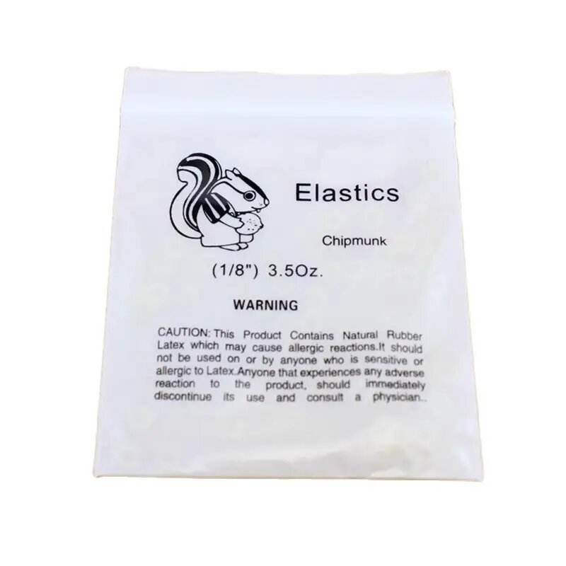 Стоматологические резинки LISM, силиконовые, 100 шт. 3.5OZ Chipmunk