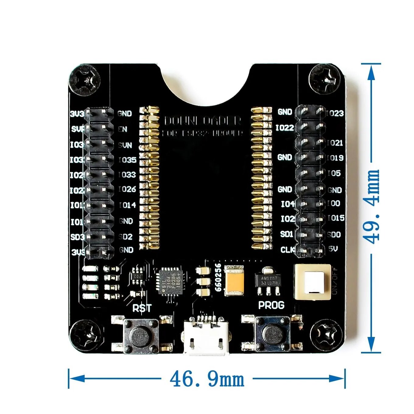 ESP8266 ESP-WROOM-32 Тестовая плата