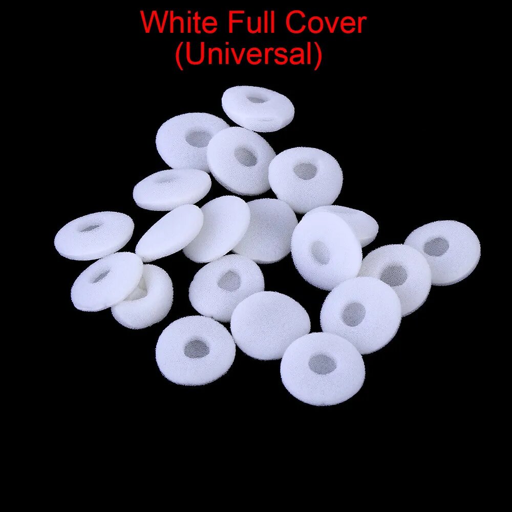 Белые амбушюры MIIQNUS для наушников, 20 шт, White Full Cover