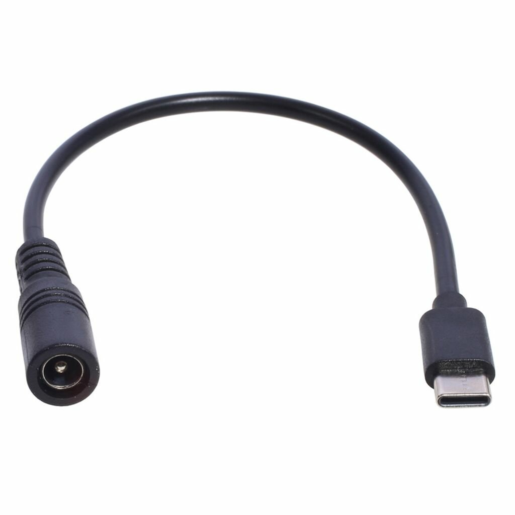USB C Type C до 5,5x2,1 мм 3,5x1,35 мм 4,0x1,7 мм 9 В PD Trigger Кабель питания для маршрутизаторов Ноутбук Динамик Светодиодная камера