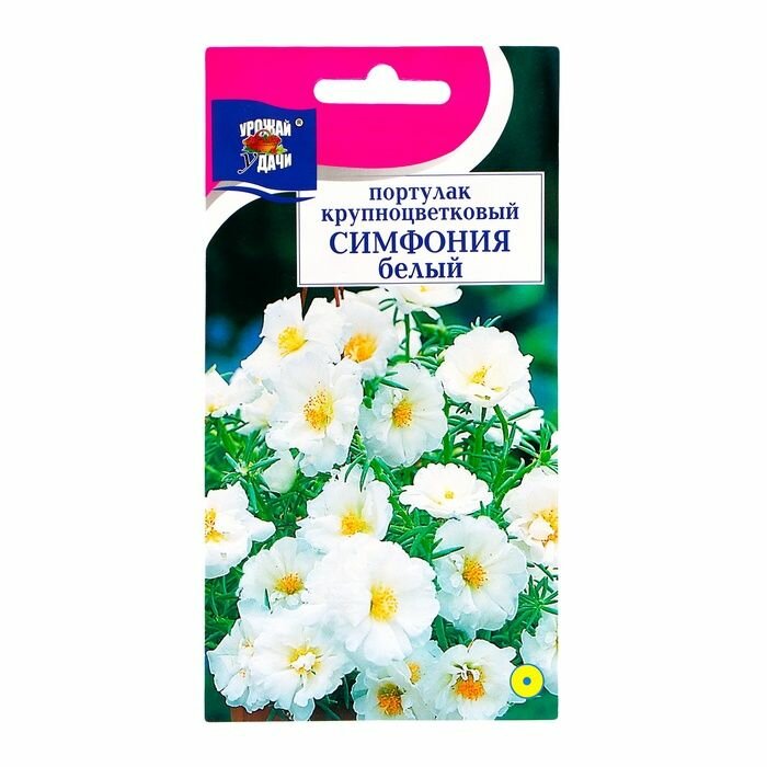 Семена цветов Портулак "симфония", белый, 0,05 г
