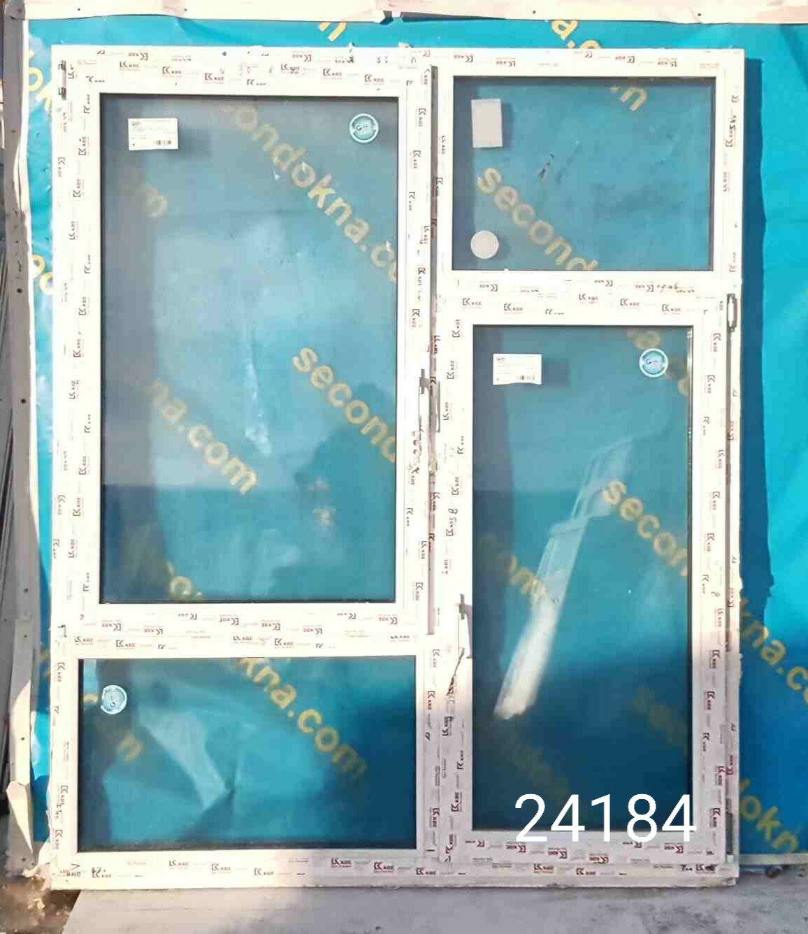 Пластиковое окно Б/У 1890(в)х1570(ш)