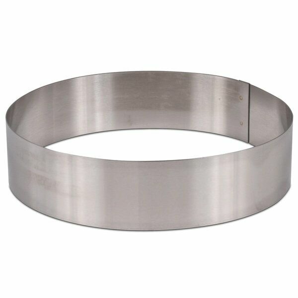 Форма-резак Кольцо, d-30см, h-6,5см, нержавеющая сталь 0,8мм