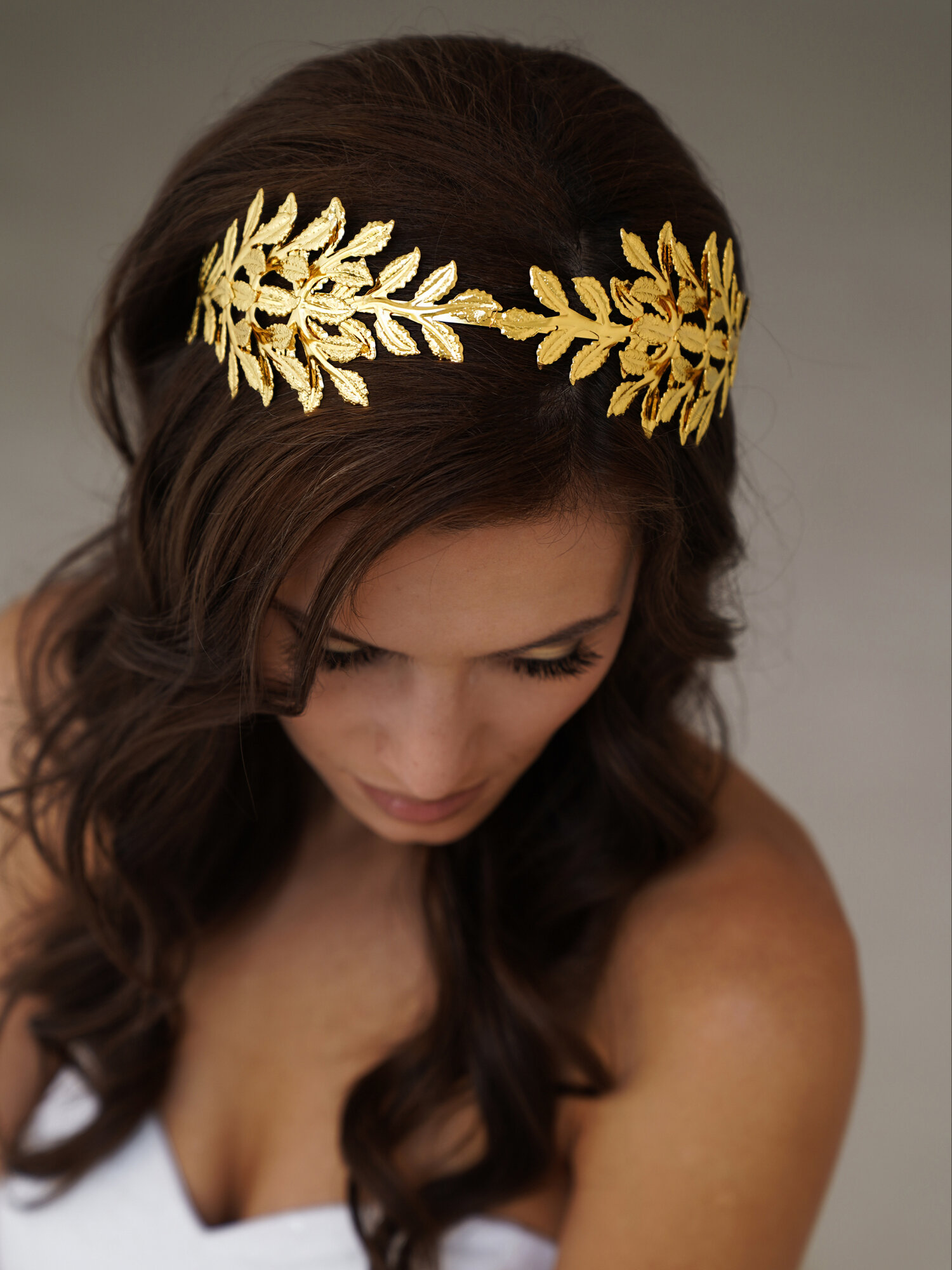 Ободок для волос женский, диадема в греческом стиле