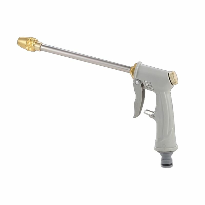 Нержавеющая насадка для водяного шланга высокого давления, гибкая длинная распыления воды дома, автомобиля, газона, сада, полива