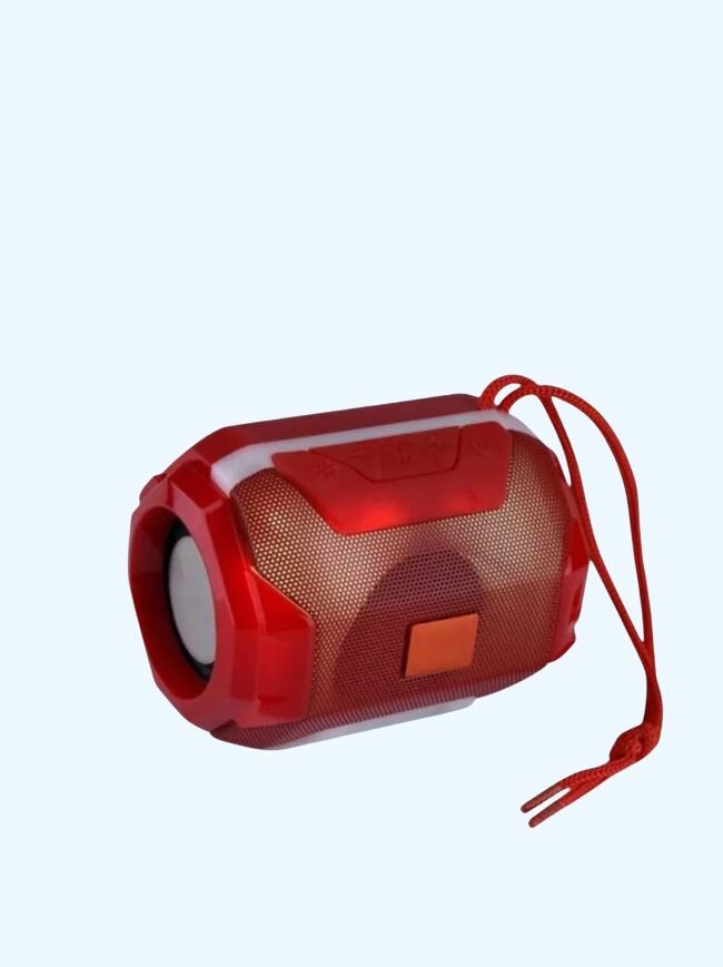 Беспроводная мини bluetooth колонка портативная A-005 (красный)