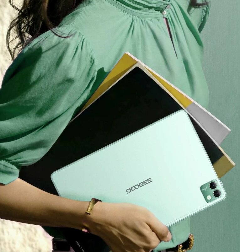 Планшет 10.1" DOOGEE T10S 6/128 Gb Mint Green, 6600 мАч, 128 ГБ — фото 1