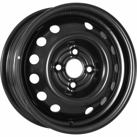 Колесный штампованный диск Евразиа тапо 53A39Z R14x5.5 4x100 ET39 CB56.6 Black
