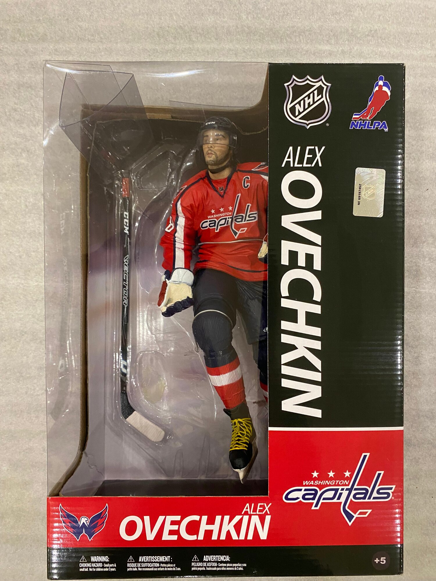 Фигурка хоккеиста NHL Washington Александр Овечкин Вашингтон Кепиталз 30см