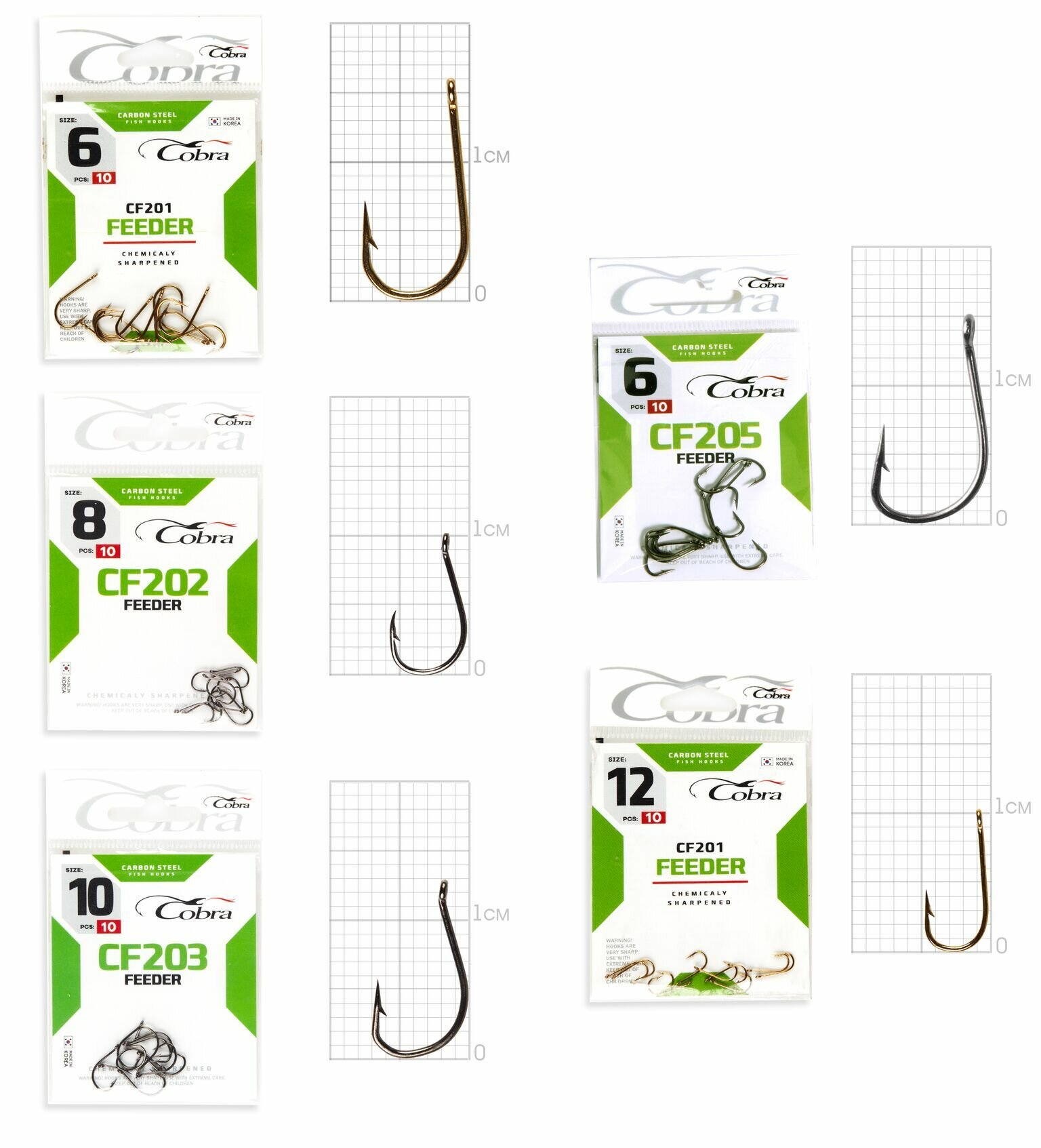 Крючки для рыбалки одноподдевные металлические набор на щуку и сома, набор крючков Cobra фидер 50шт, снасти карповые летние