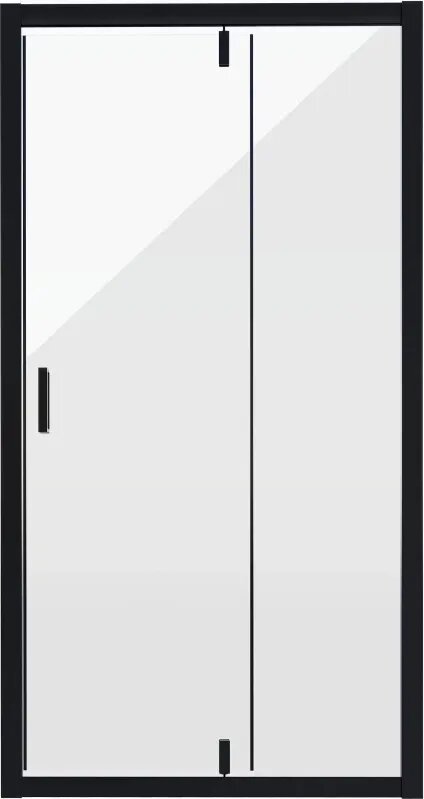 Душевая дверь Niagara Nova 110x195 NG-83-11AB профиль черный стекло прозрачное