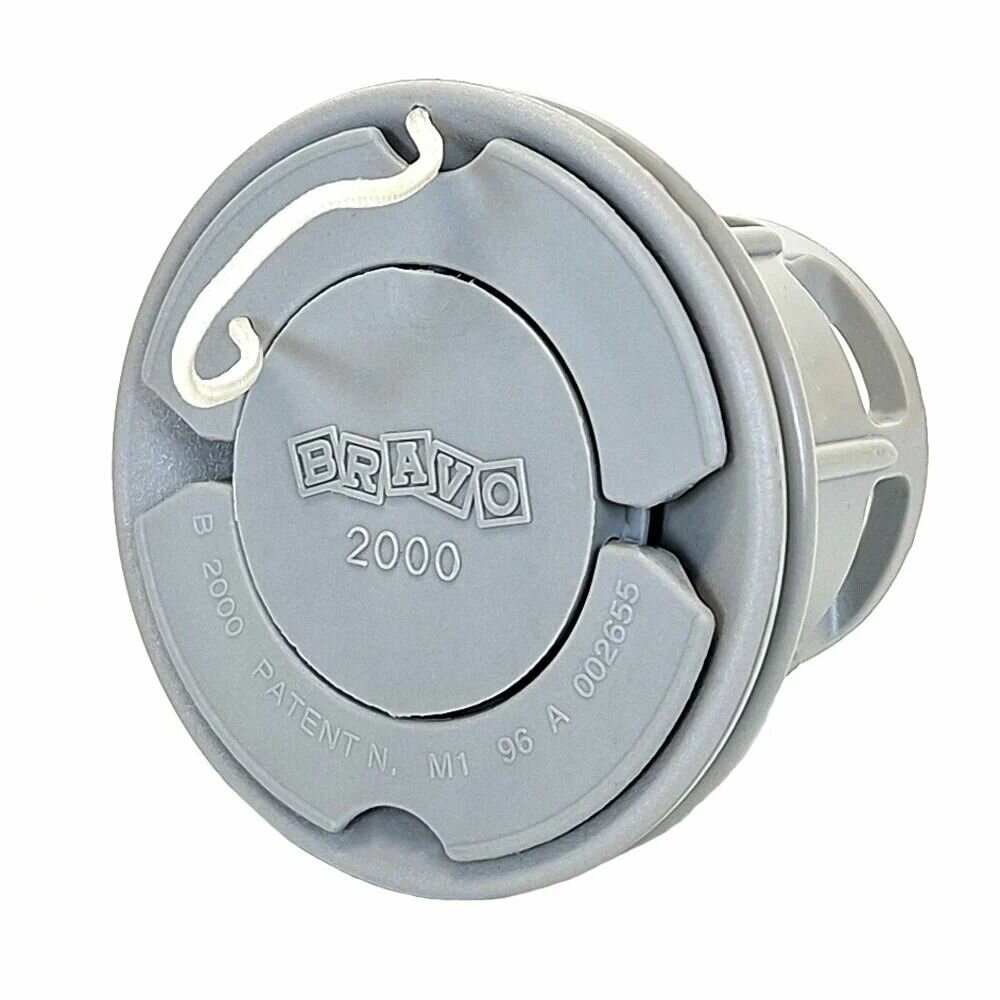 Клапан воздушный Bravo 2000E Badger серый (Бабочка)