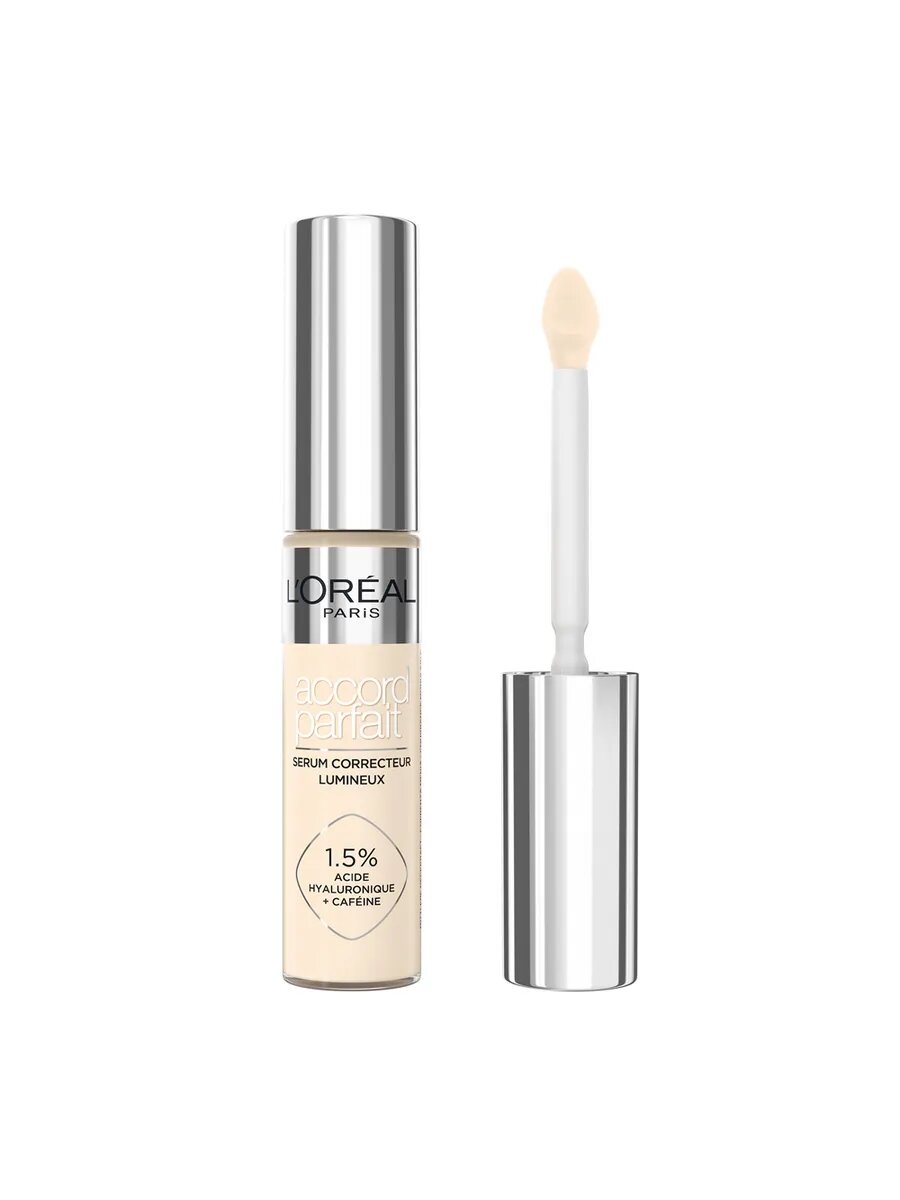 Loreal Консилер-сыворотка для лица с сияющим финишем Accord Parfait Lumineux Serum Correcteur тон 1N