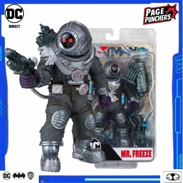 Фигурка McFarlane Toys, PAGE PUNCHERS, Mr. Freeze фигурка, конструктор для мальчиков