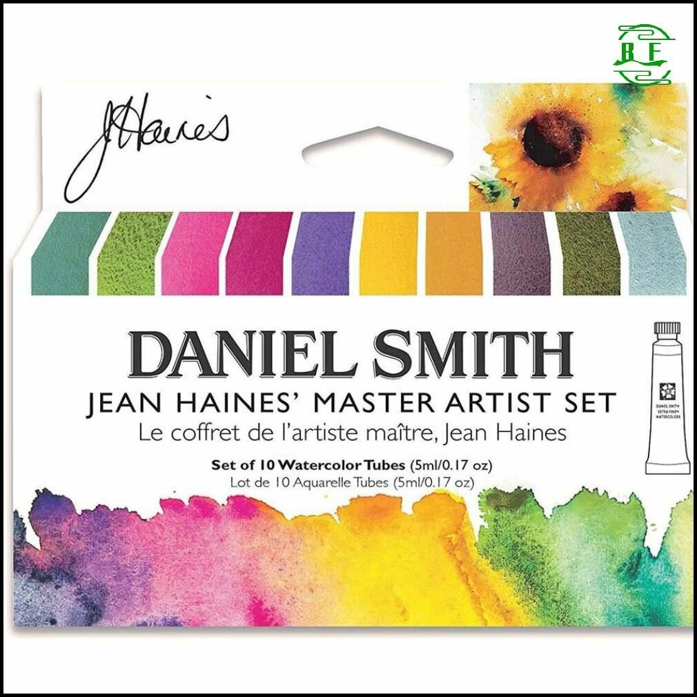 Набор акварели Daniel Smith, Jean Haines, Master Artist Watercolor Set, 10 цветов, тубы-FB -lj