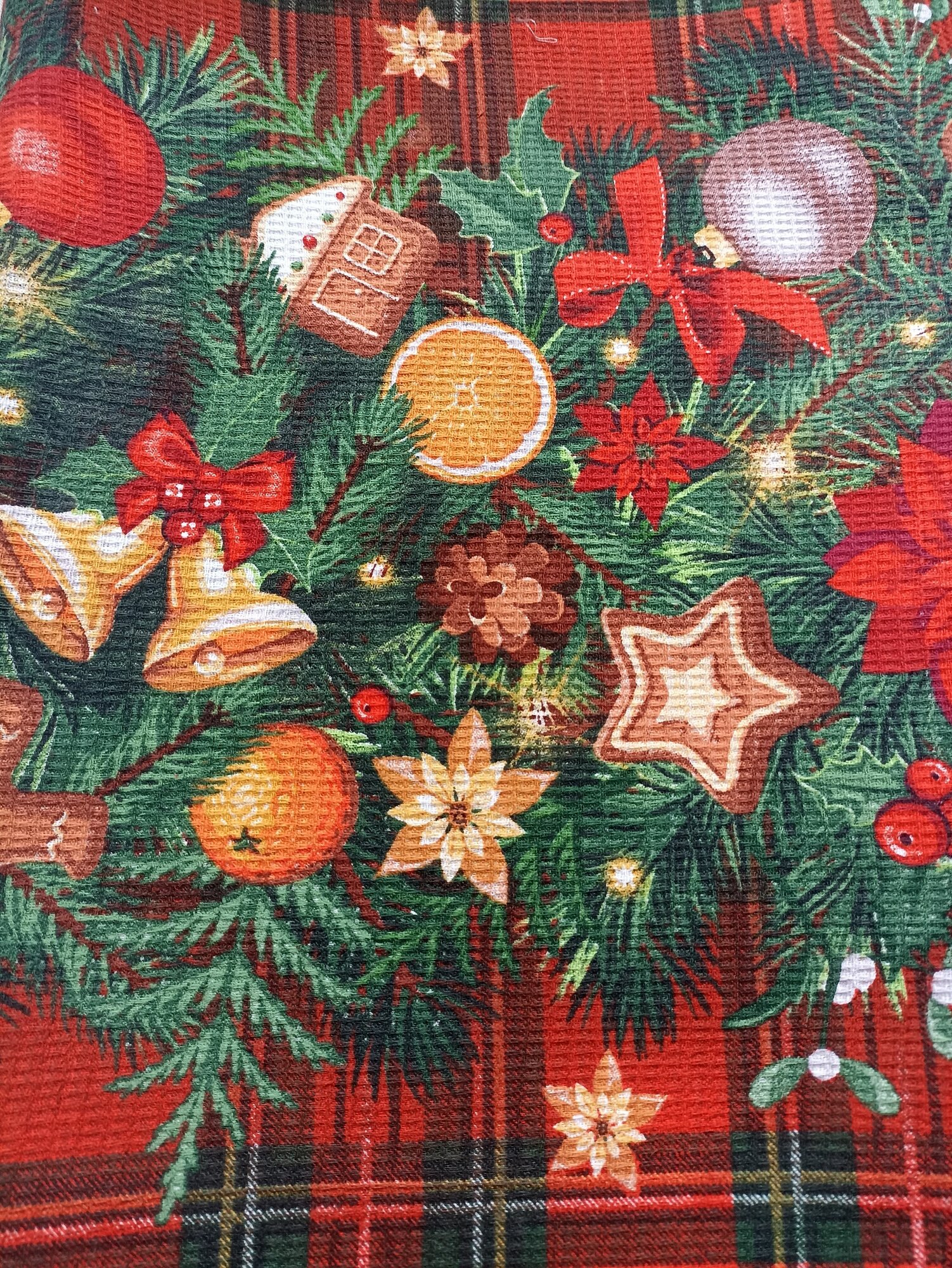 Вафельная ткань