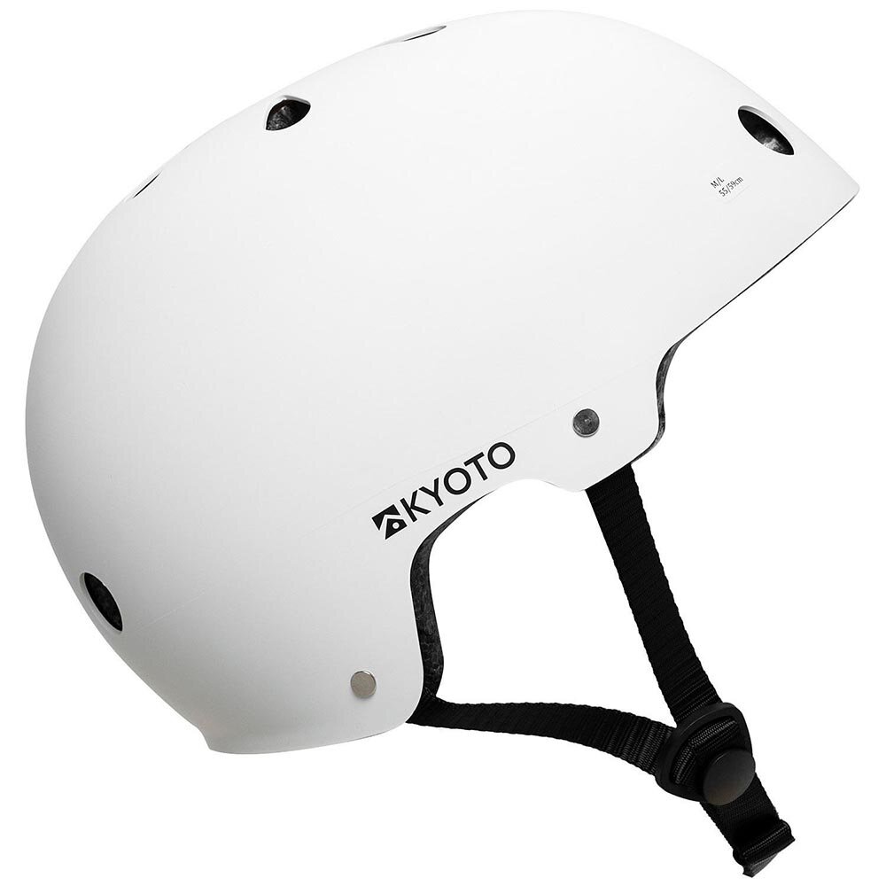 KYOTO Шлем KAEDE VERT SKATE HELMET (SS) (размер L (59-62 см), Белый)
