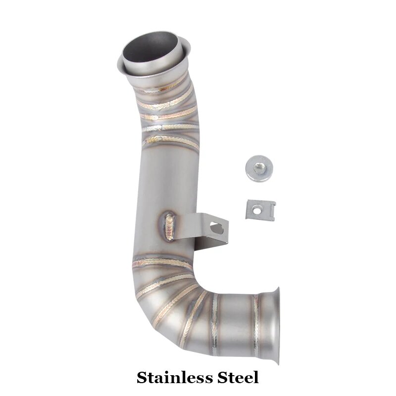 Надевается для CFMOTO 800MT CF 800-5A 800 MT MT-X800 800 MTX 2024 2025 выхлопная система мотоцикла, глушитель среднего звена, труба Type A