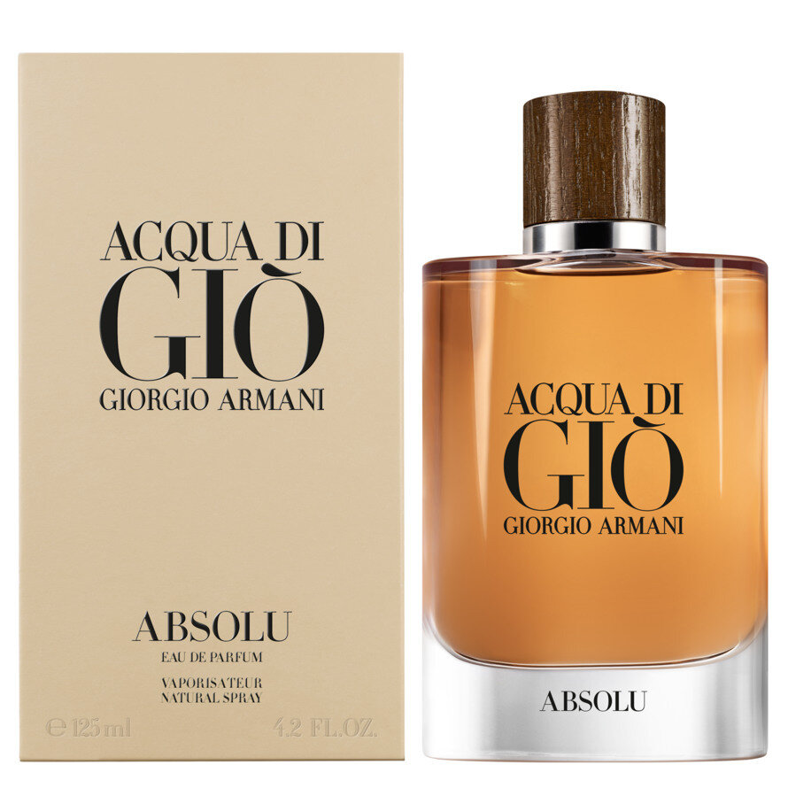 Парфюмерная вода для мужчин Giorgio Armani Acqua Di Gio Absolu 125 мл / Духи Джорджио Армани Аква Ди Джио Абсолю
