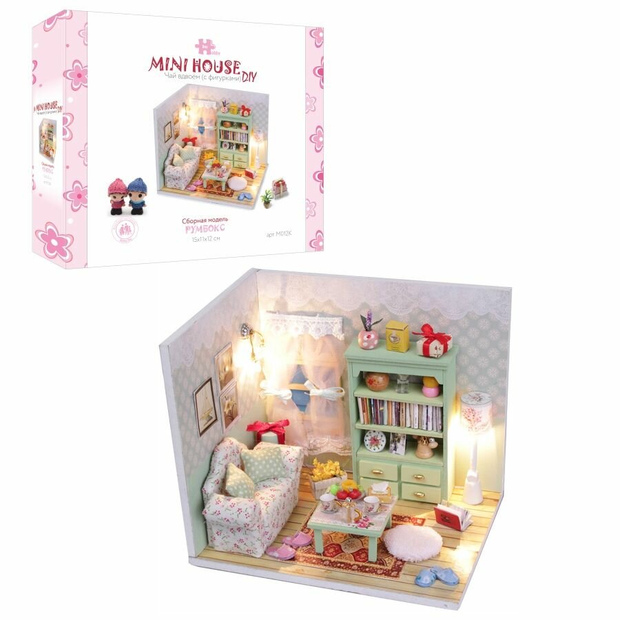Румбокс. Интерьерный конструктор Hobby Day. Розовая мечта, M033. Полностью русифицировано.
