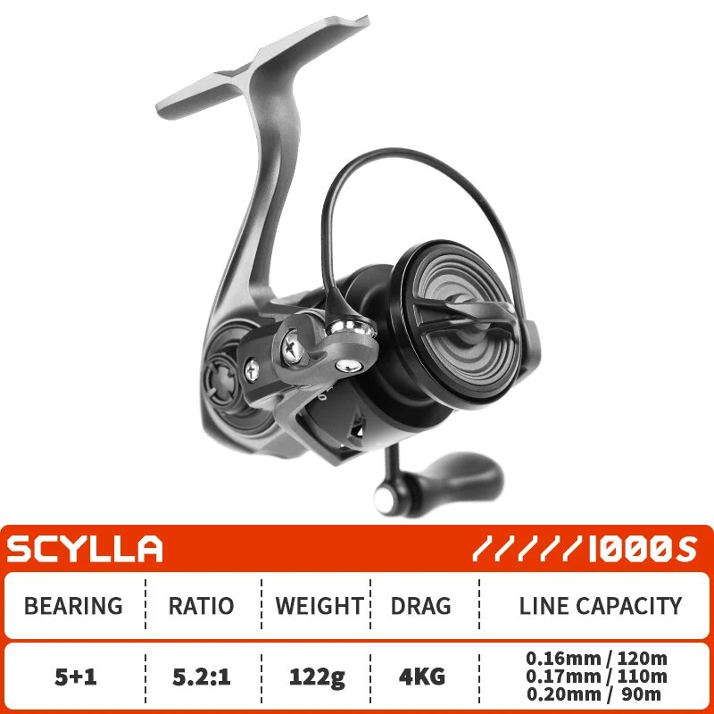 SCYLLA 1000S безынерционная катушка для спиннинга