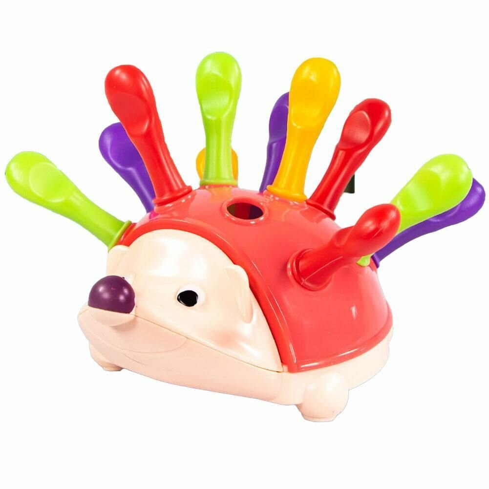 Развивающая игрушка сортер - Ежик Спайк. Сортер для малышей от года, игрушки для малышей.