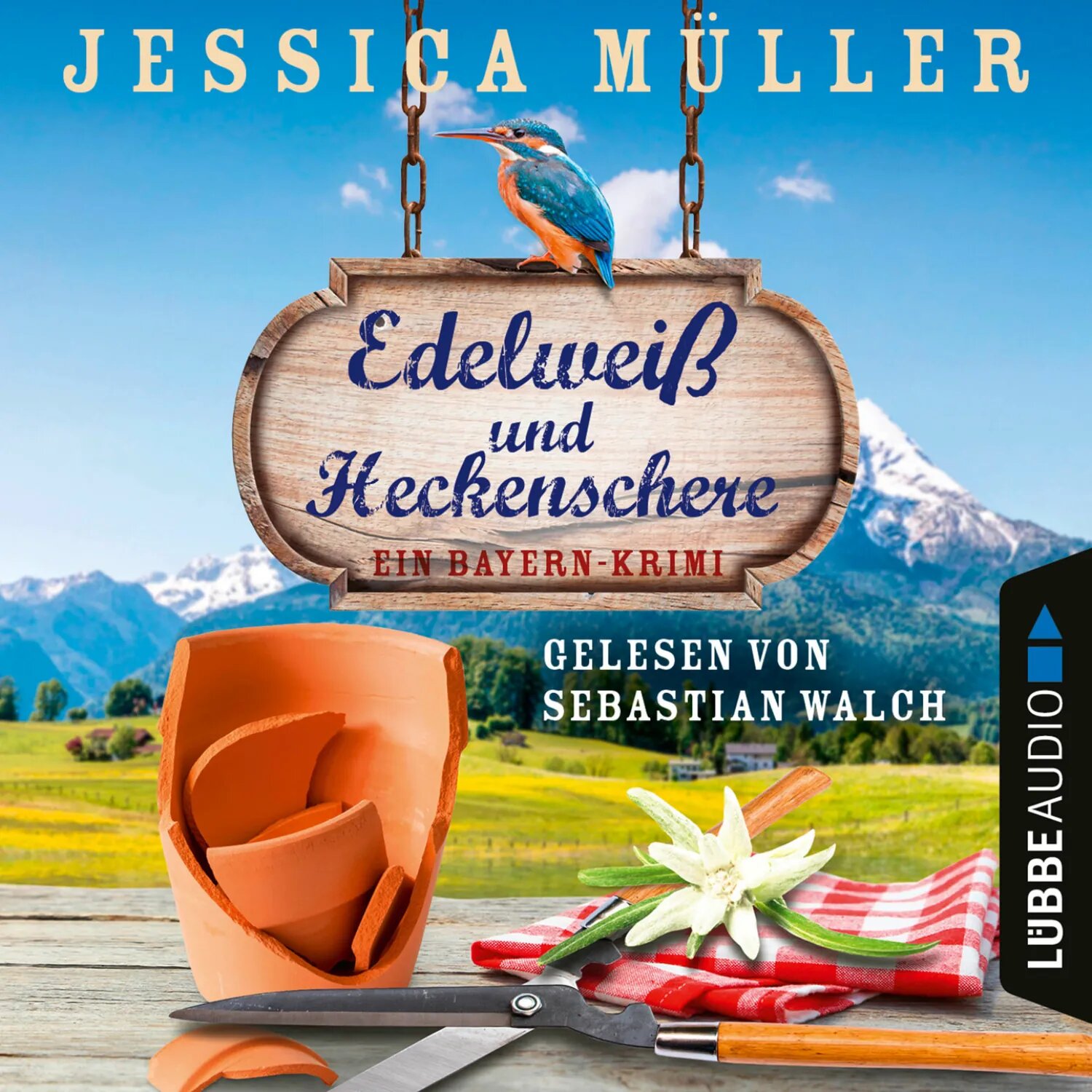 Edelweiß und Heckenschere - Ein Bayern-Krimi - Hauptkommissar Hirschberg, Teil 3 (Ungekürzt) [Аудиокнига]