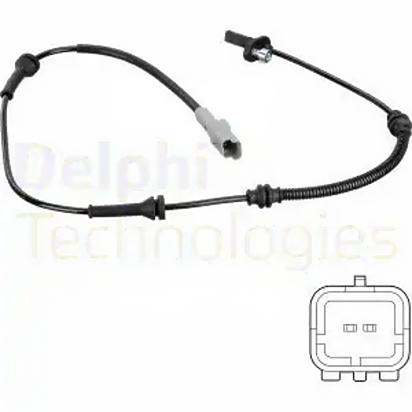 DELPHI SS20780 датчик abs Citroen (Ситроен) c4 grand picasso, c4 picasso, c4 spacetourer, grand c4 spacetourer, 308,308 sw
