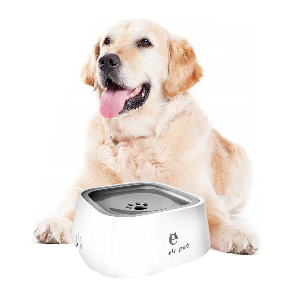 YOUTHINK Pet Water Bowl Anti Spill Автоматическая миска для собак, переносимая в транспортном средстве, плавающая миска с медленной подачей воды