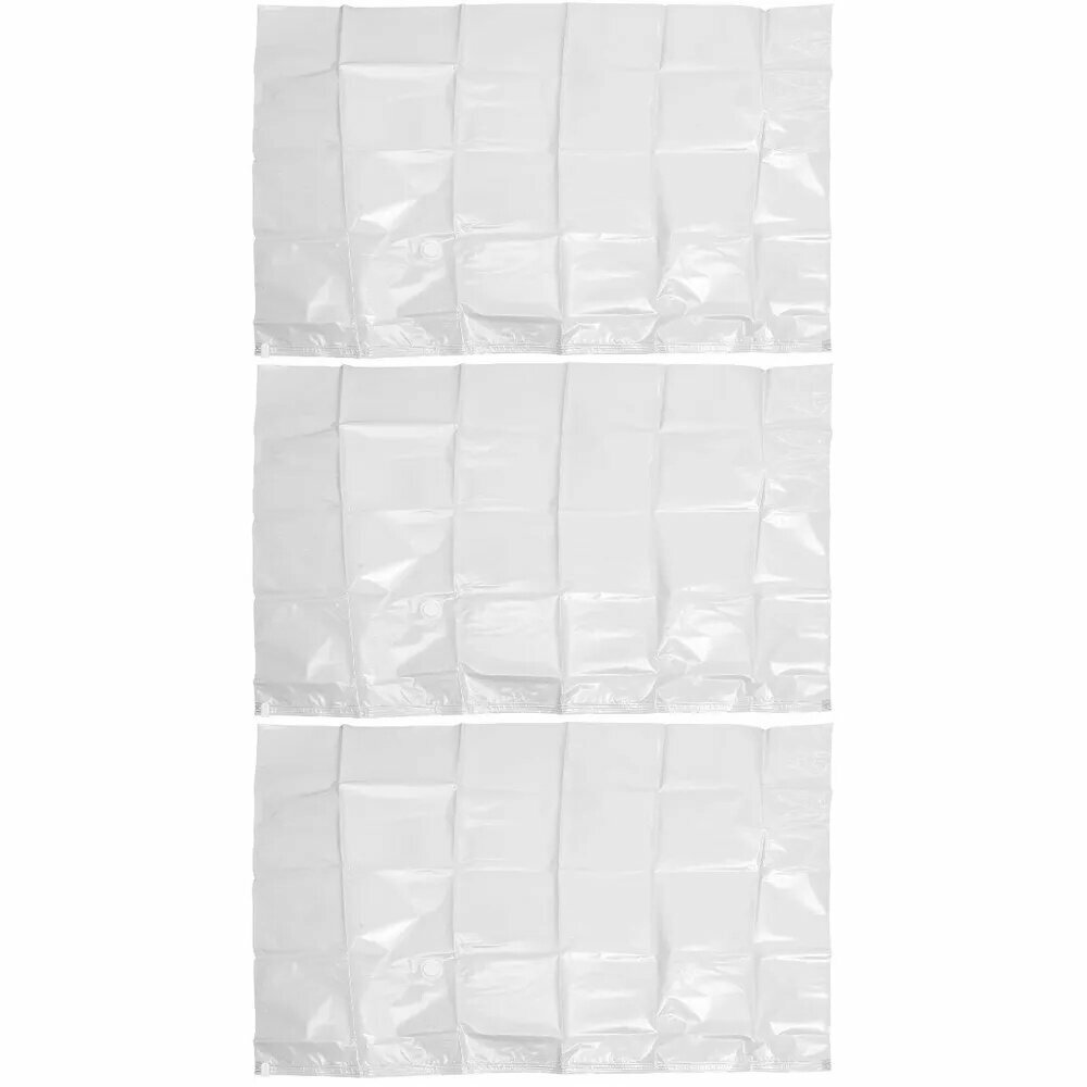 Вакуумный мешок для хранения матраса из полиамида и полиэтилена, прозрачный, для дома, комплект из 3 шт