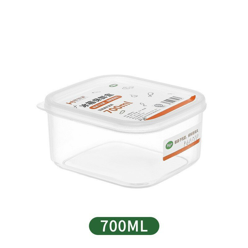 Кухонный холодильник, контейнер для хранения, пищевой, морозильная камера, специальный контейнер для сохранения свежести, органайзер для кухни, герметичный контейнер для замороженного мяса, антибактериальный