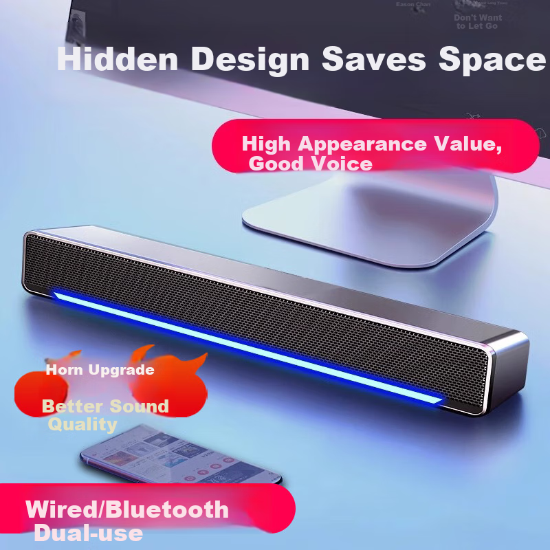 Saida SADA 2.0 Bluetooth компьютерные колонки с мини-басом для игр, онлайн-занятий и настольного использования