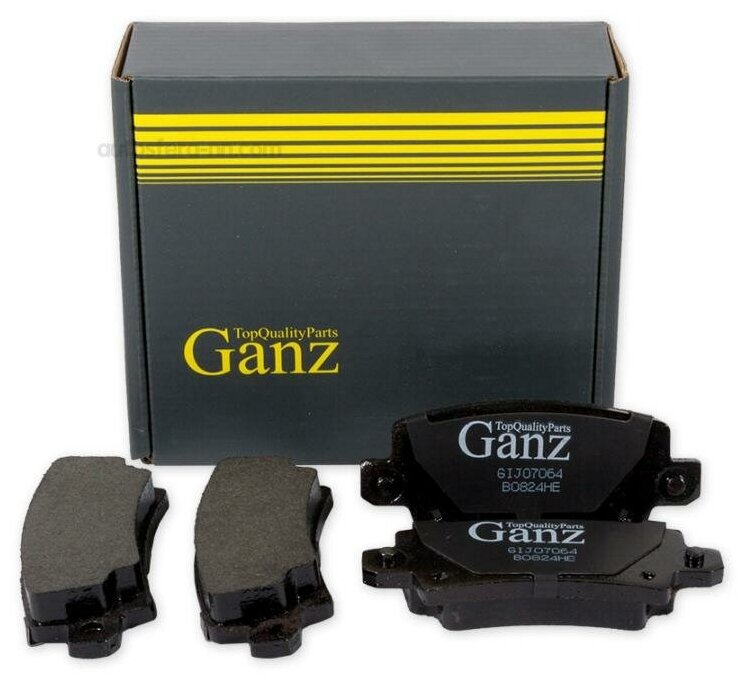 GANZ GIJ07064 Колодки задние TOYOTA Cor 1.4-1.8 00- GANZ GIJ07064