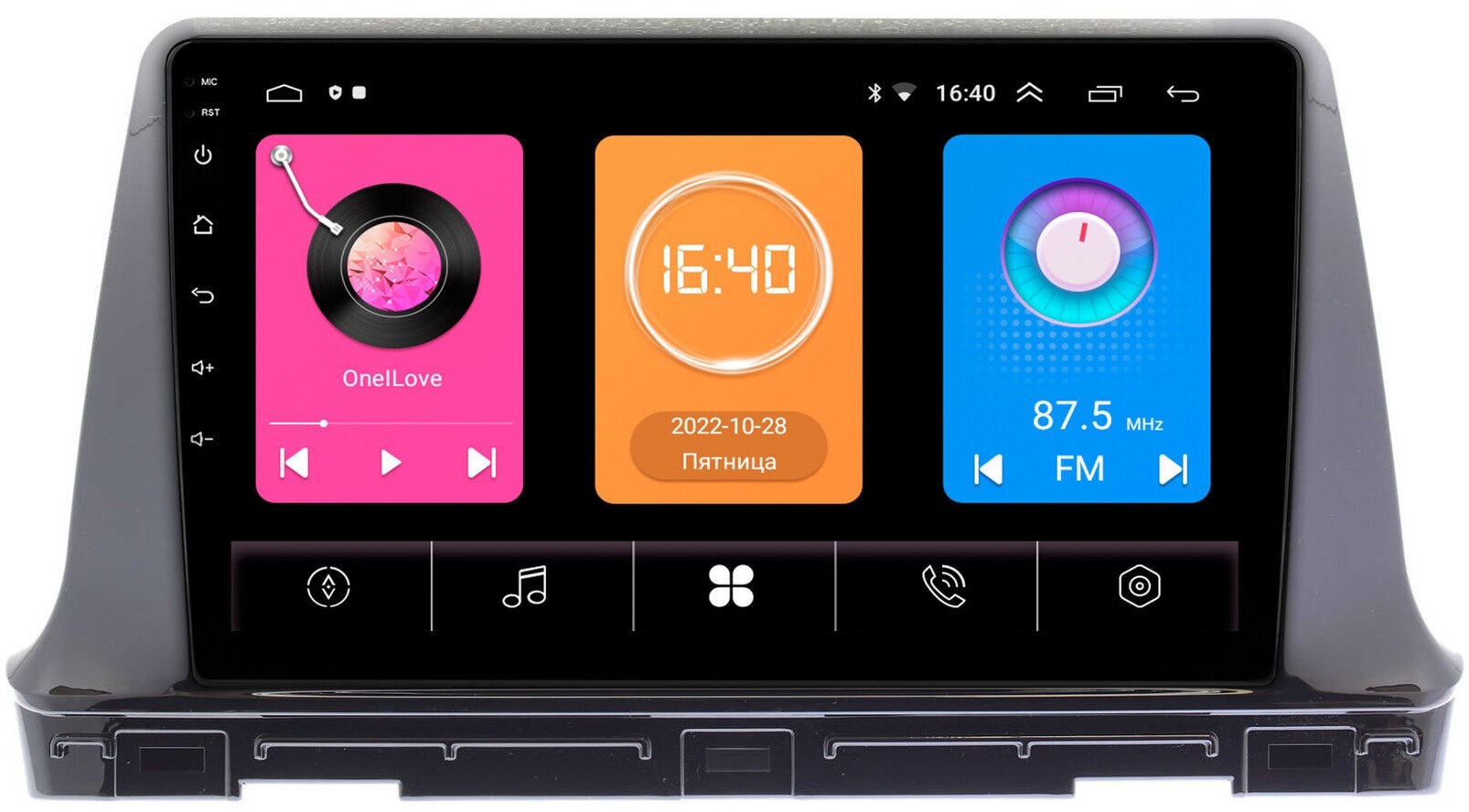 Штатная магнитола Kia Seltos 2019-2024 OEM RK10-1174 на Android 10 (CarPlay, AHD, 1/32)