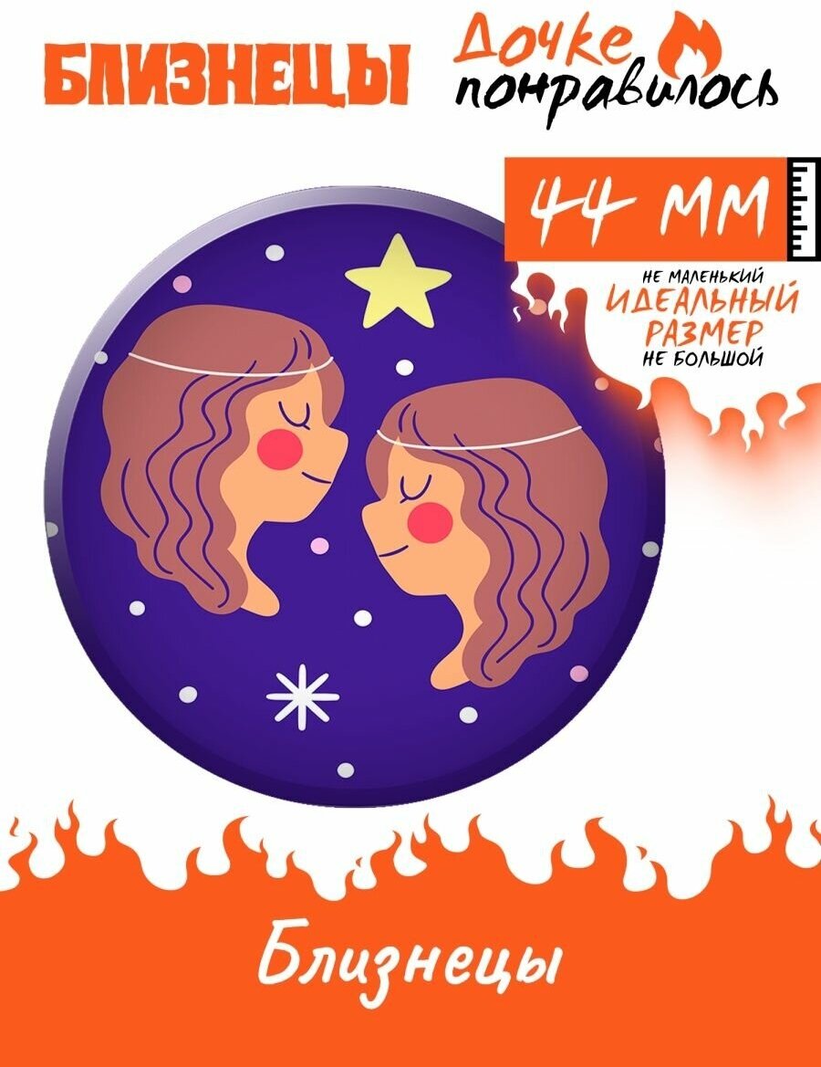 Значки на рюкзак Знаки зодиака набор астрология