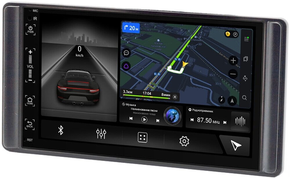 Штатная магнитола Great Wall Hover M2 2010-2014 Canbox M-Line 5511-RP-GWW5-246 Android 10 (4G-SIM, 2/32, DSP, IPS)