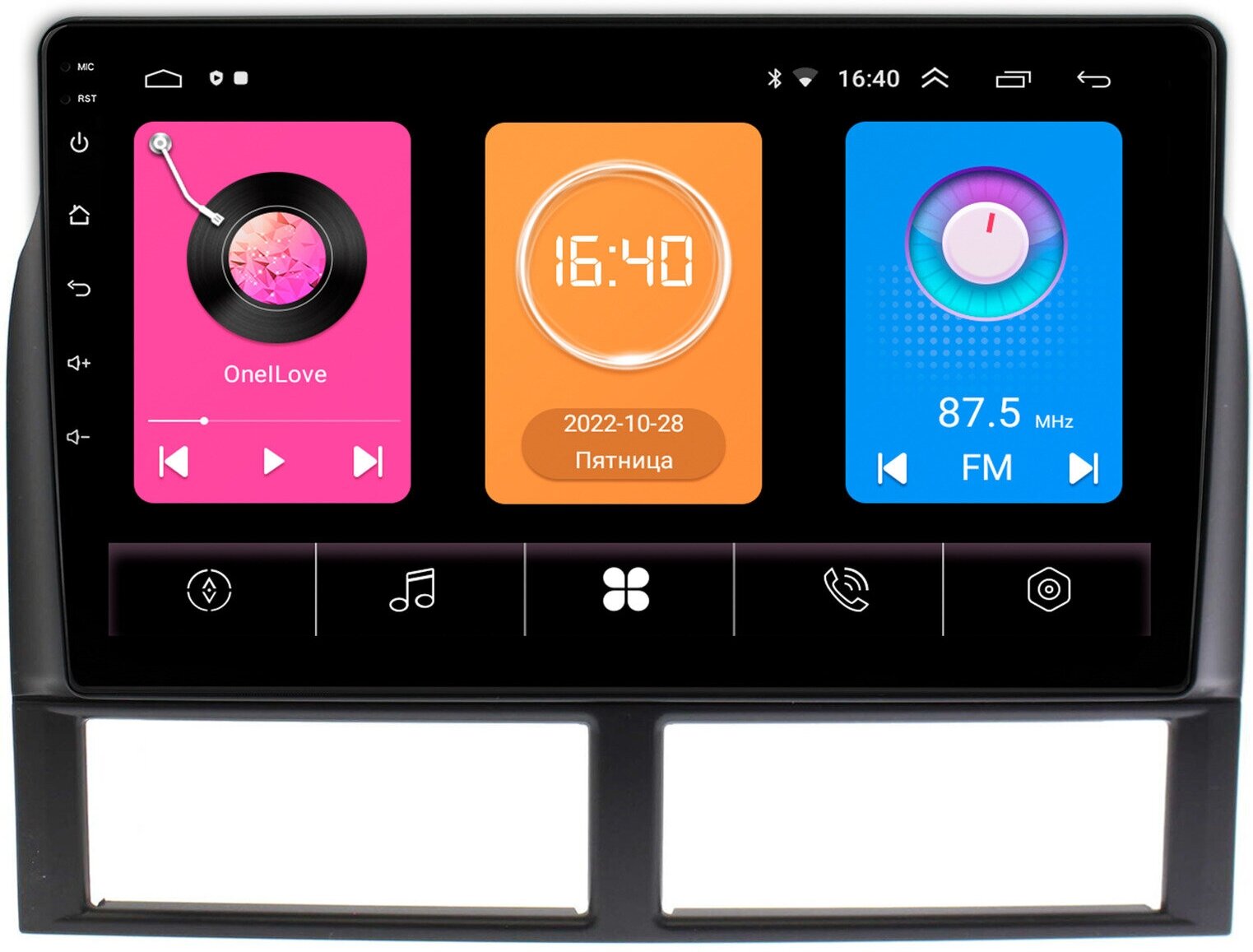 Штатная магнитола OEM RK9-1192 для Jeep Grand Cherokee 2 (WJ) 1998-2004 на Android 10 (CarPlay, AHD, 1/32)