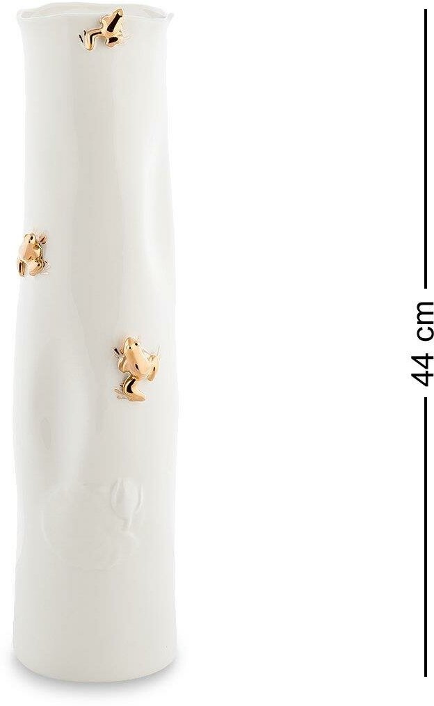 Фарфоровая ваза Лягушки