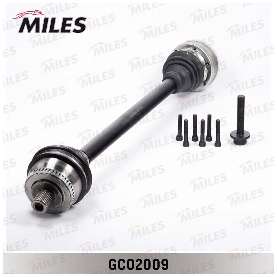 Привод в сборе AUDI A4/VW PASSAT 1.6-1.8 95-01 прав.(ABS) MILES