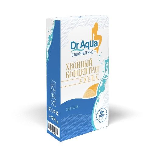 Dr aqua хвойный концентрат сосна 800 гр