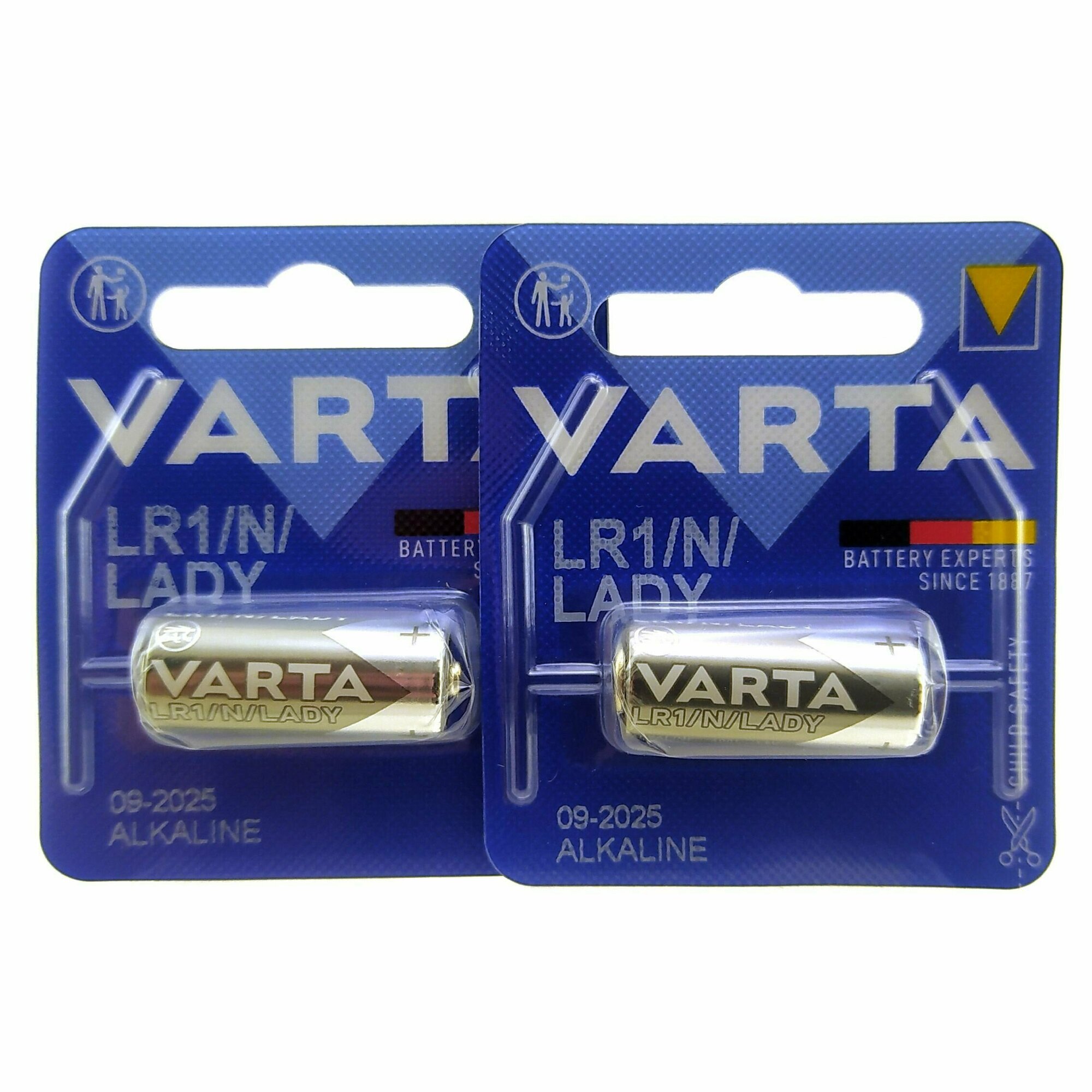 Батарейки (2шт) VARTA LR1 (N, E90, MN9100) 1.5В щелочные 4001