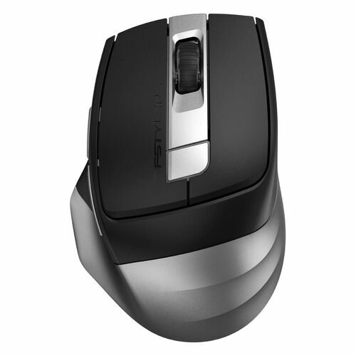 Мышь A4TECH Fstyler FB35CS, оптическая, беспроводная, USB, серый и черный [fb35cs usb smoky grey]
