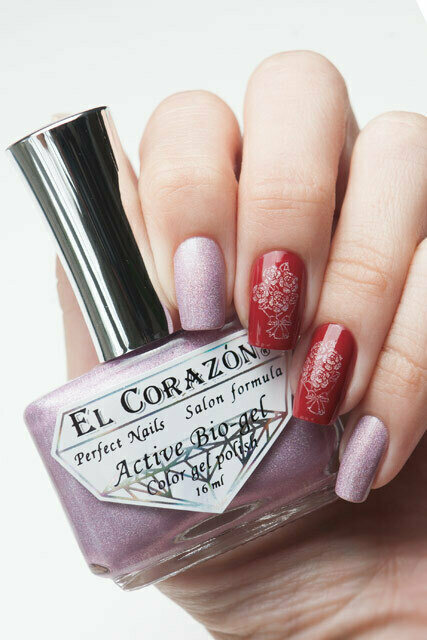 El Corazon лечебный лак для ногтей Активный Био-гель №423/35 Prisma 16 мл