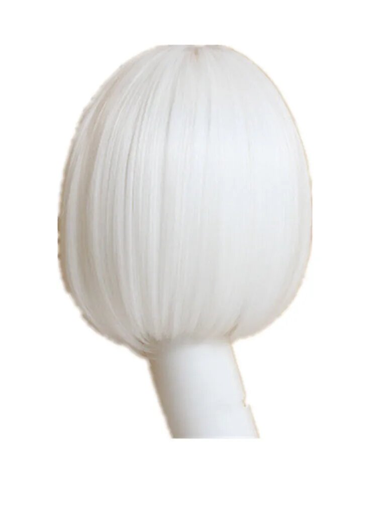 Парик Fei-Show блондинка короткие волнистые волосы белый