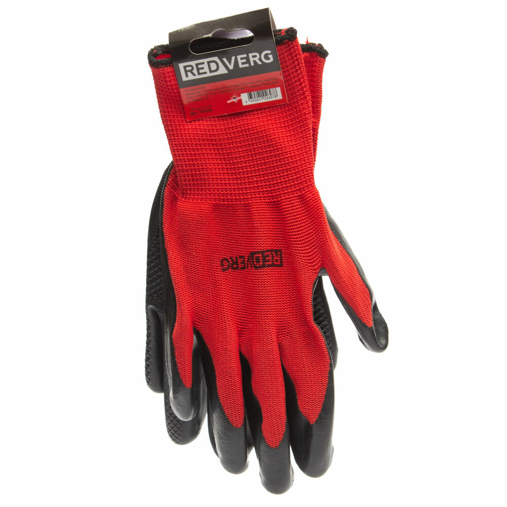 Перчатки садовые с обливом REDVERG (777001)