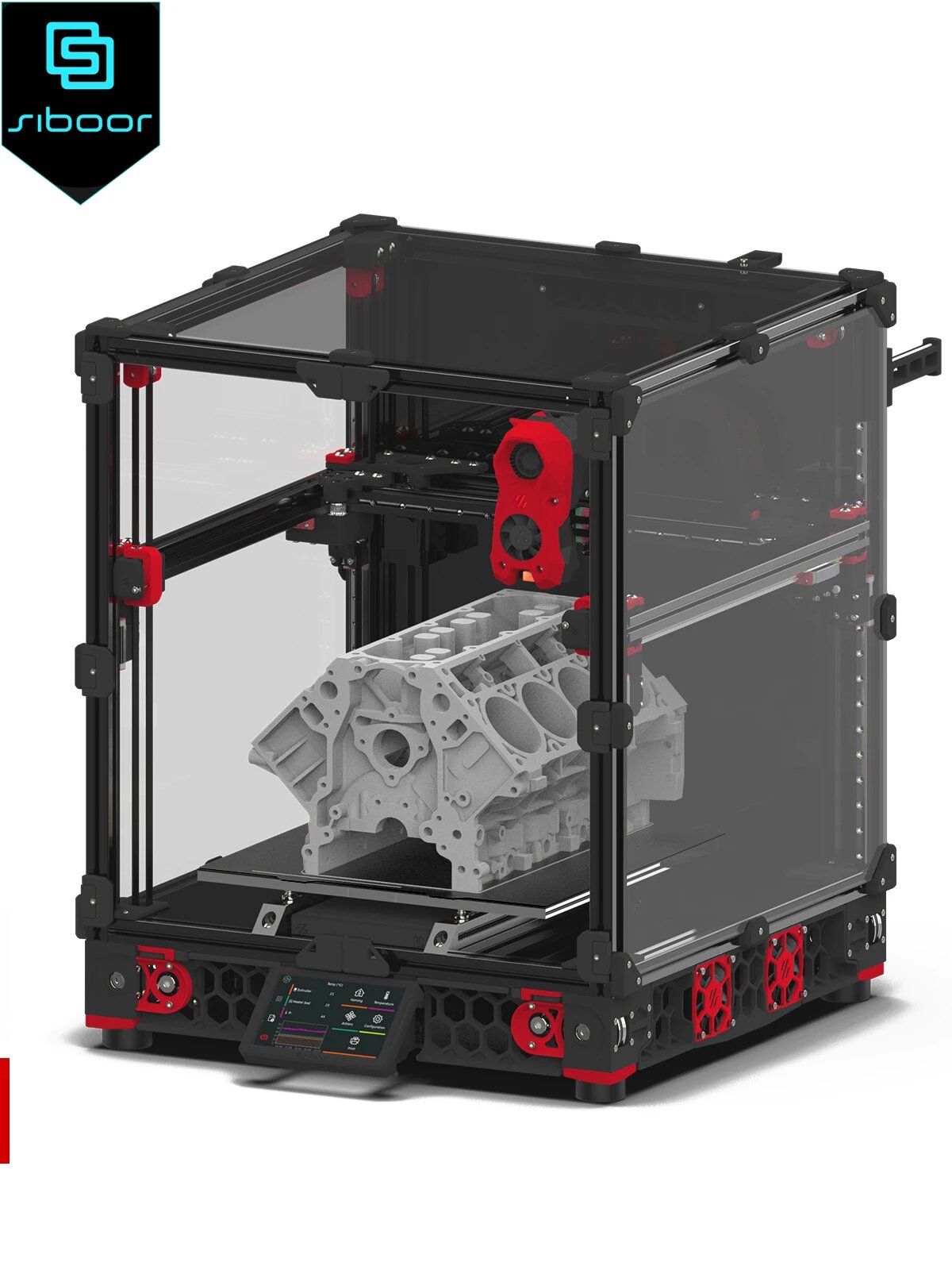 Voron 2.4 R2 Corexy 3D-принтер, With cnc metal kit, 350mm, 7 HIWIN Line Rail