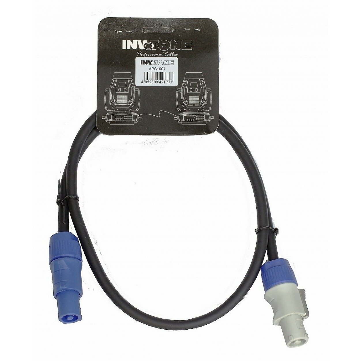 Кабель силовой Schuko - powerCON Invotone APC1001 1.0m