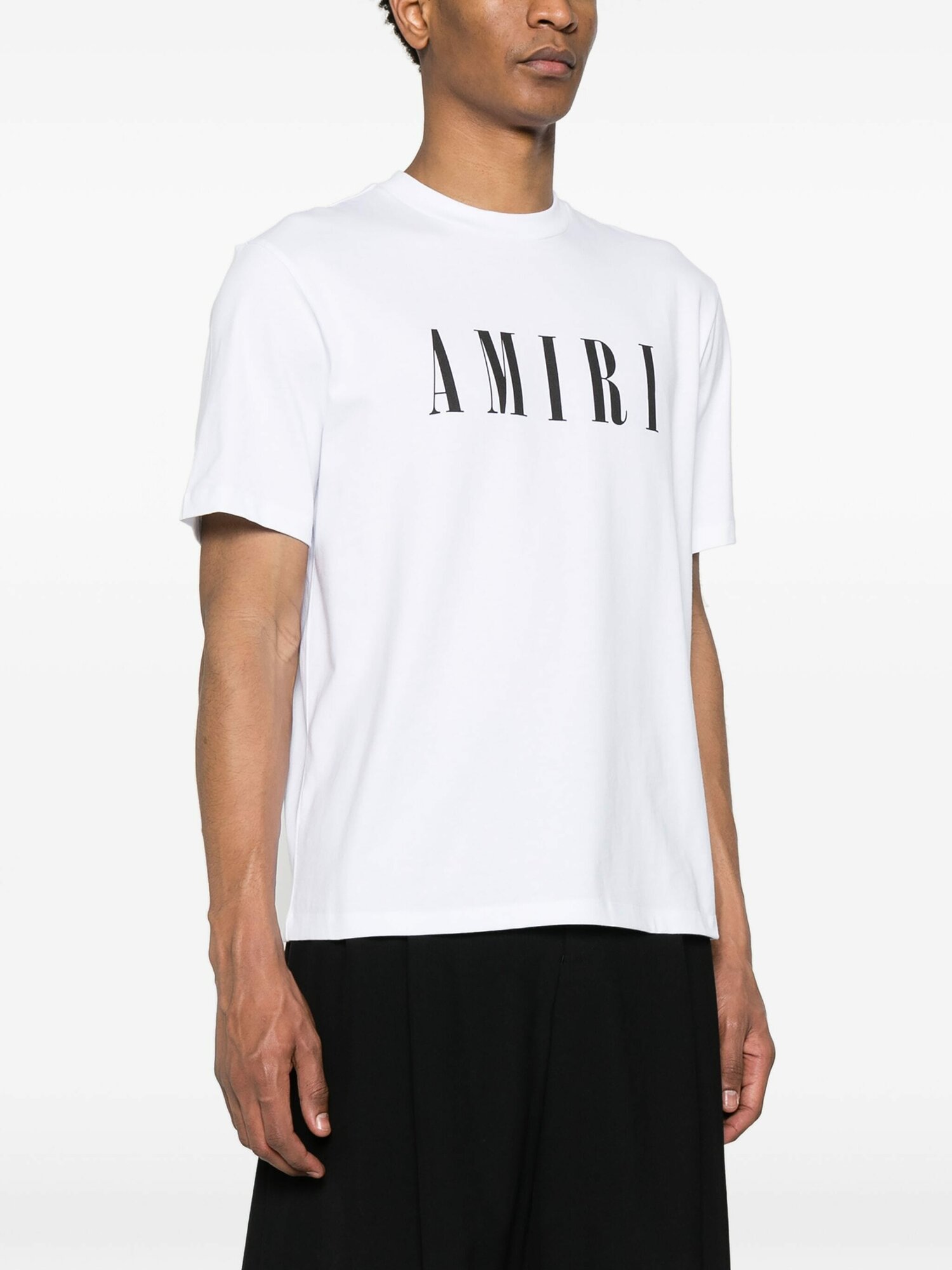 Футболка AMIRI Core, размер 54, бежевый/белый — фото 1