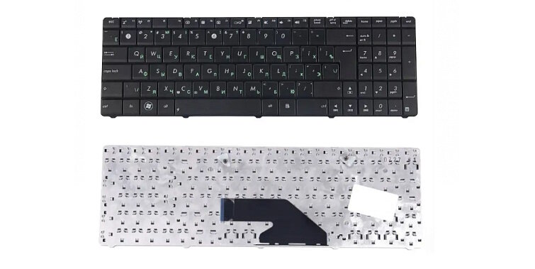 Клавиатура для ноутбука Asus K75De черная
